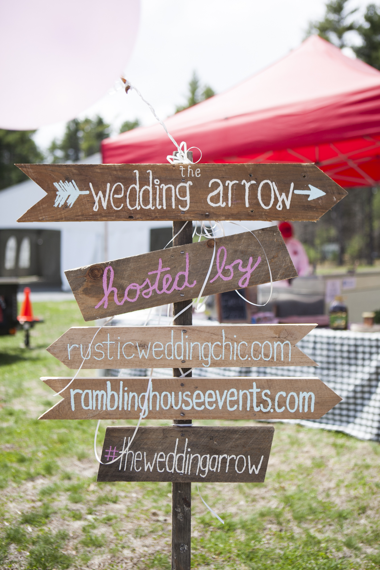 The Wedding Arrow Wrap Up - Rustic Wedding Chic