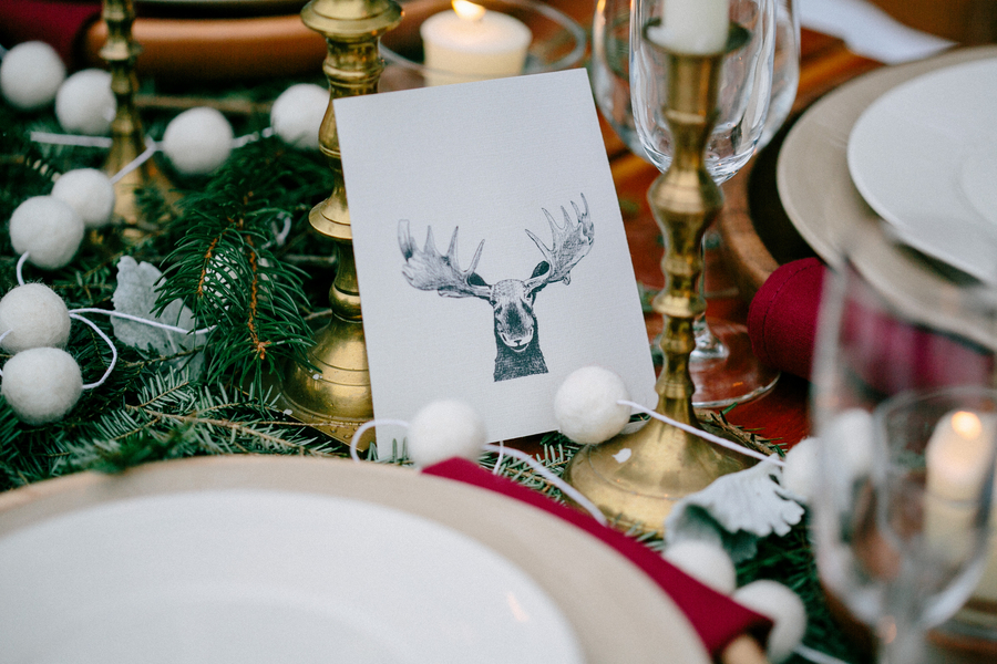 Winter Rustic Wedding Inspiration - Rustic Wedding Chic