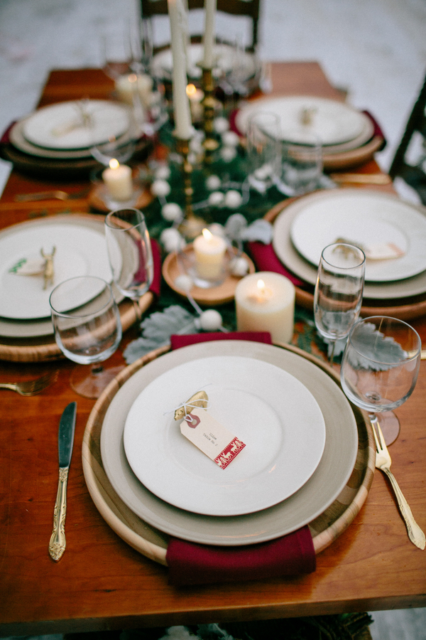 Winter Rustic Wedding Inspiration - Rustic Wedding Chic