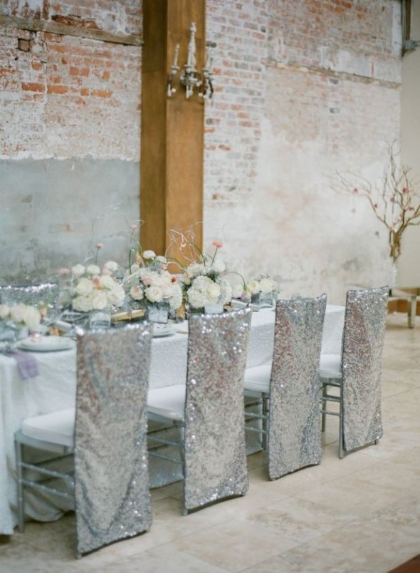 15 Silver Wedding Ideas - Rustic Wedding Chic