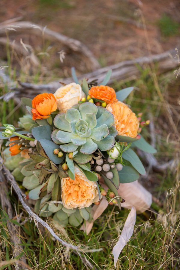 30 Fall Wedding Bouquets - Rustic Wedding Chic