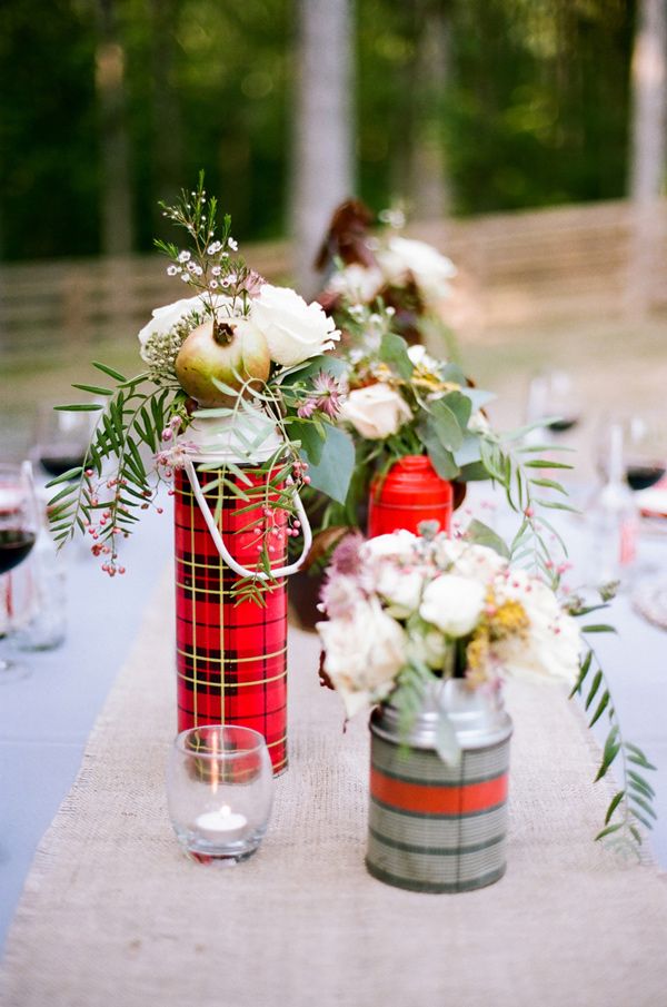 15 Ways To Use Plaid At Your Wedding - Rustic Wedding Chic