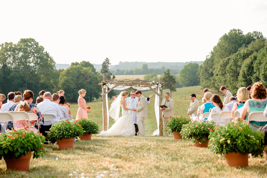 Country Backyard Farm Wedding - Rustic Wedding Chic